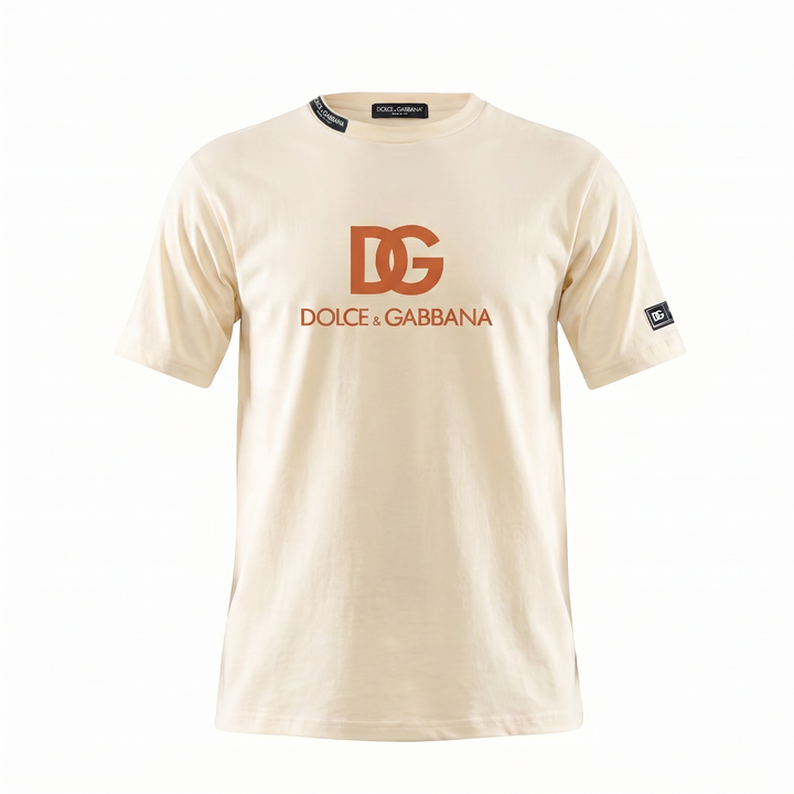 Camiseta 786855 Básica Crema para hombre – JDC LUXURY STORE